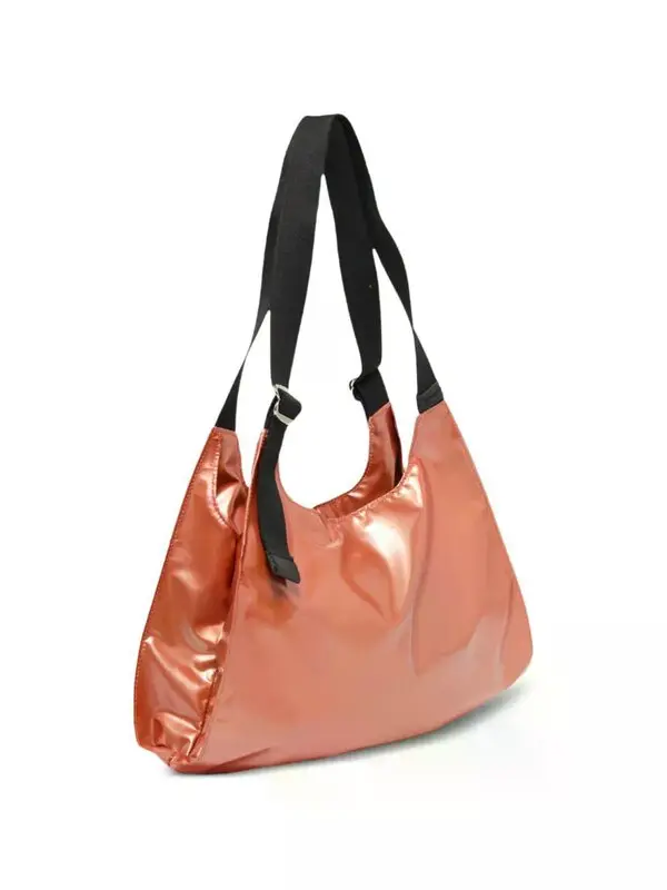 JACK GOMME Lebag Light Glossy-effect Shoulder Bag