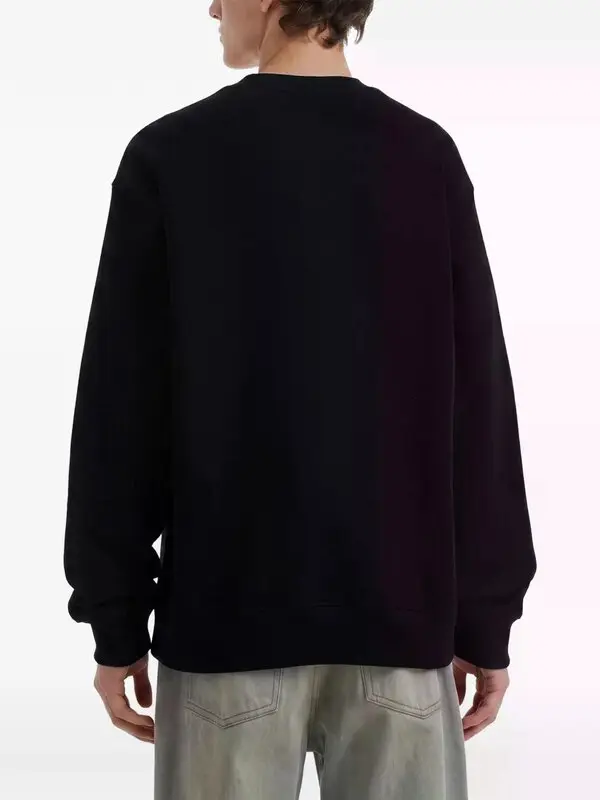 FINGERCROXX Logo-print Cotton Sweater