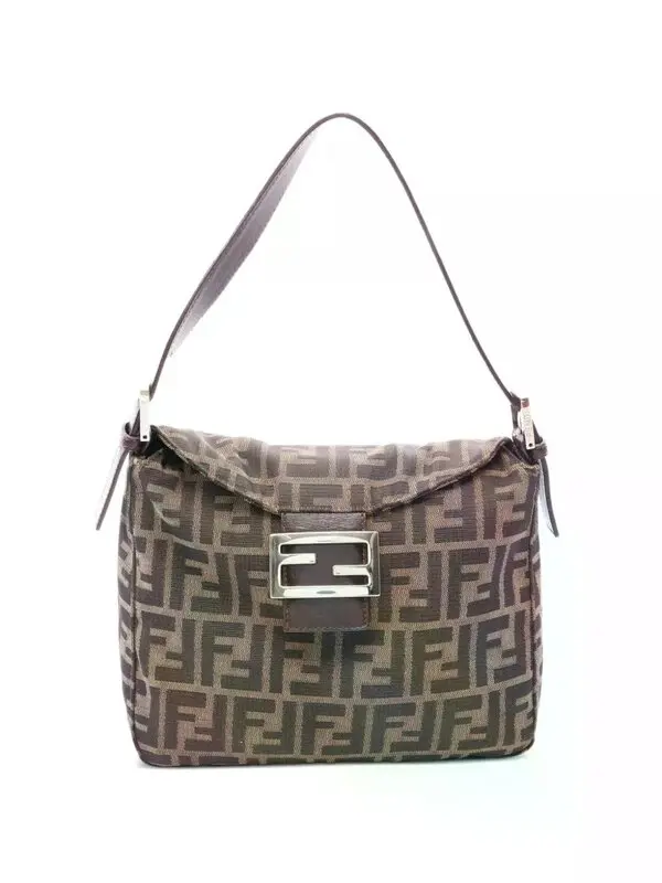 Fendi 2000s Zucca Shoulder Bag