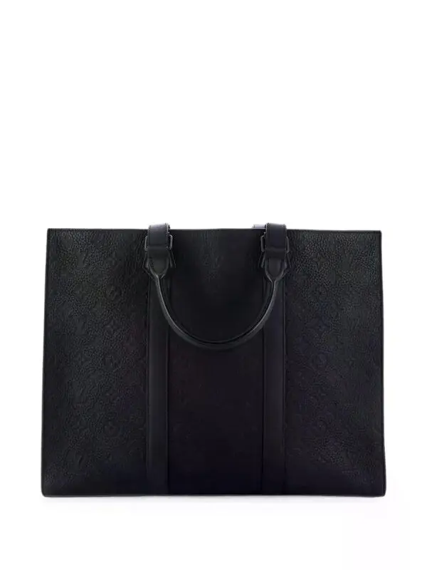 LOUIS VUITTON Sac Plat 24h Bag Monogram Taurillon Leather Shoulder Bag