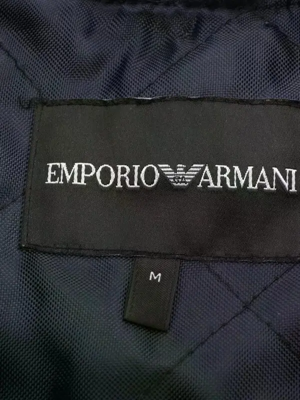 Emporio Armani 2000s Logo Bomber Jacket