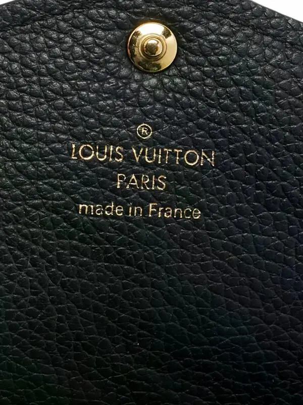 LOUIS VUITTON Sarah Monogram Empreinte Leather Wallet