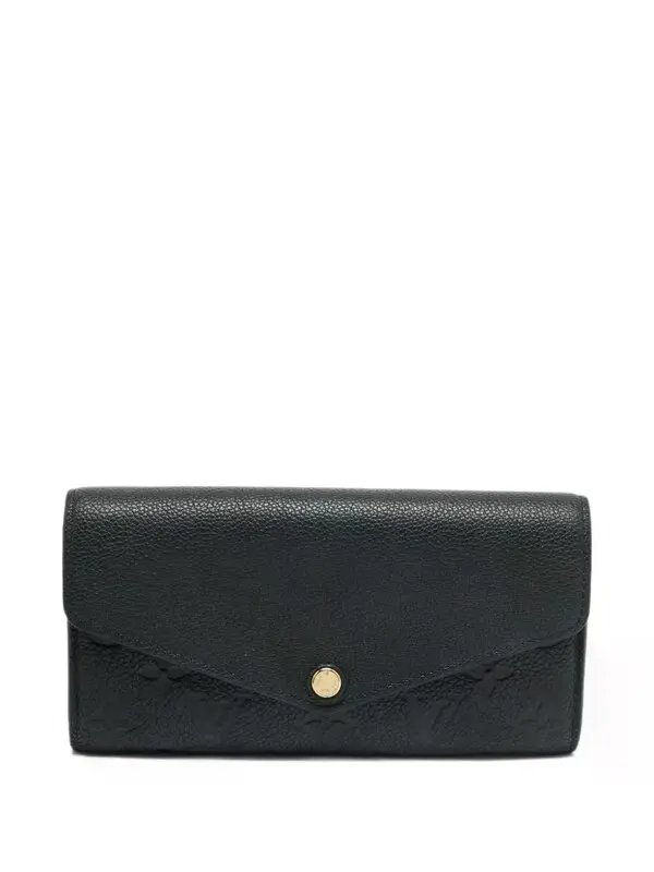 LOUIS VUITTON Sarah Monogram Empreinte Leather Wallet