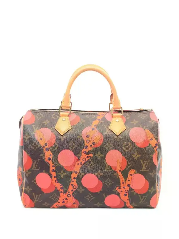 LOUIS VUITTON 2015 30 Monogram Ramage Speedy Travel Bag - Brown
