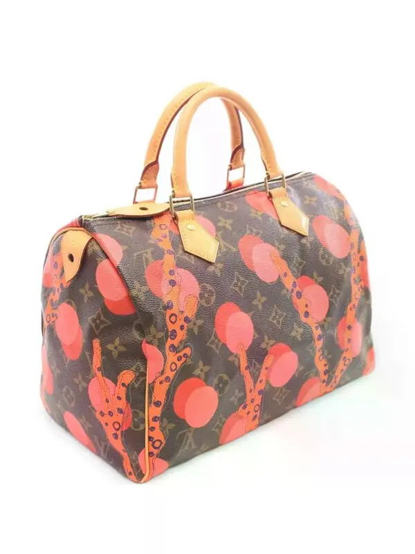LOUIS VUITTON 2015 30 Monogram Ramage Speedy Travel Bag