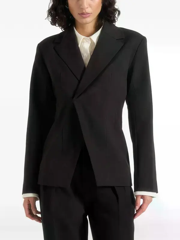 Manière De Voir Beatrice In Tailored Cinched-blazer