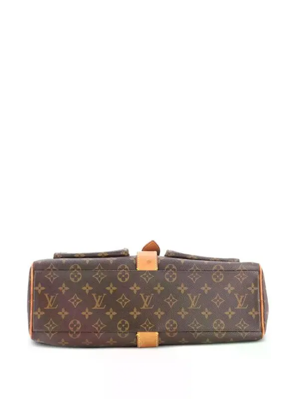 LOUIS VUITTON Manhattan Handbag Monogram Canvas Gm Satchel