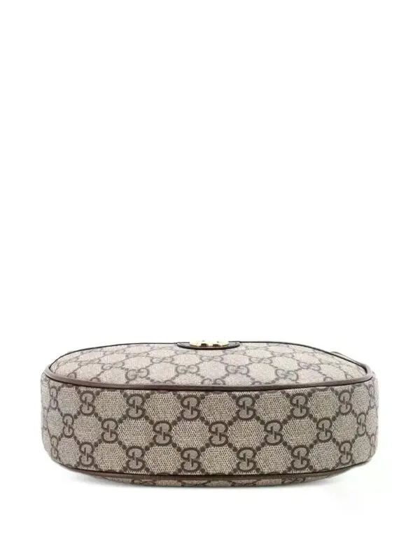 Gucci Ophidia Hobo Gg Coated Canvas Super Mini Shoulder Bag