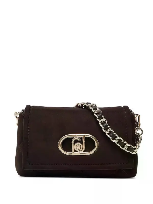 Liu Jo Medium Lapuffy Bag In Microfiber - Brown