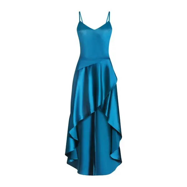 SCARLETT GASQUE Sophia Slip Dress - Blue