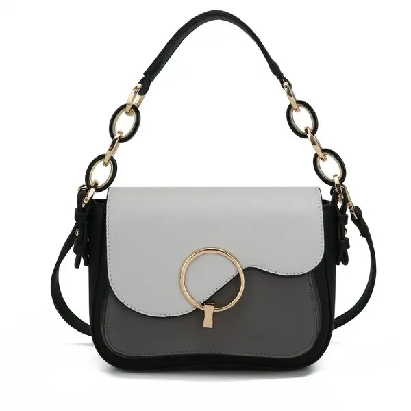 MKF COLLECTION BY MIA K. Fantasia Shouder Bag Charcoal Light Gray - Grey