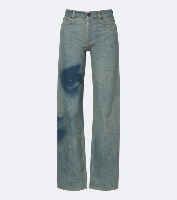JEAN PAUL GAULTIER Printed Straight Jeans