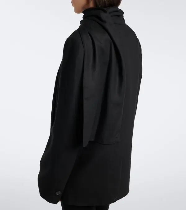 TOTEME Tie-neck Blazer - Black