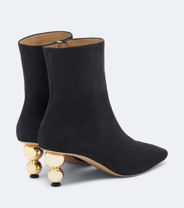 FERRAGAMO Suede Ankle Boots