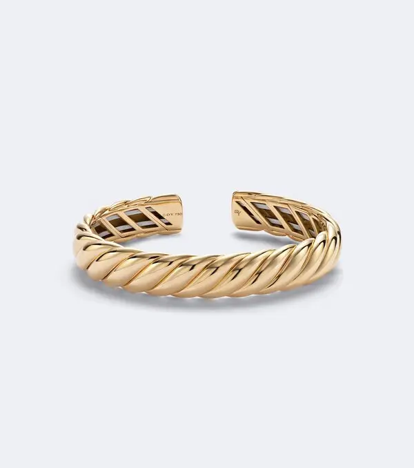 David Yurman Sculpted Cable Flex® 18kt Bracelet - Gold