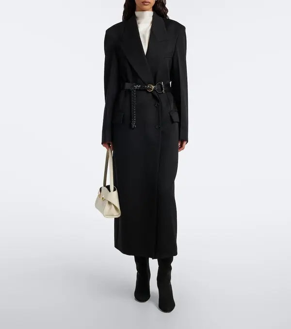 FERRAGAMO Leather And Suede Knee-high Boots