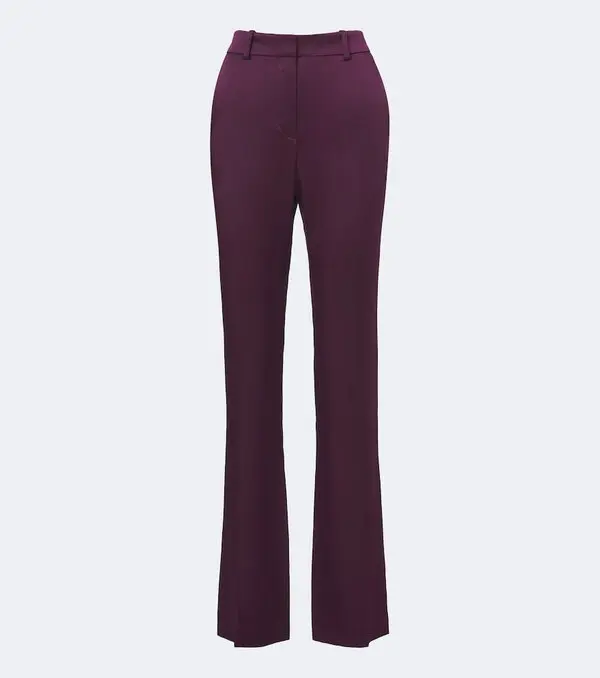 Nina Ricci Cady Straight Pants - Purple