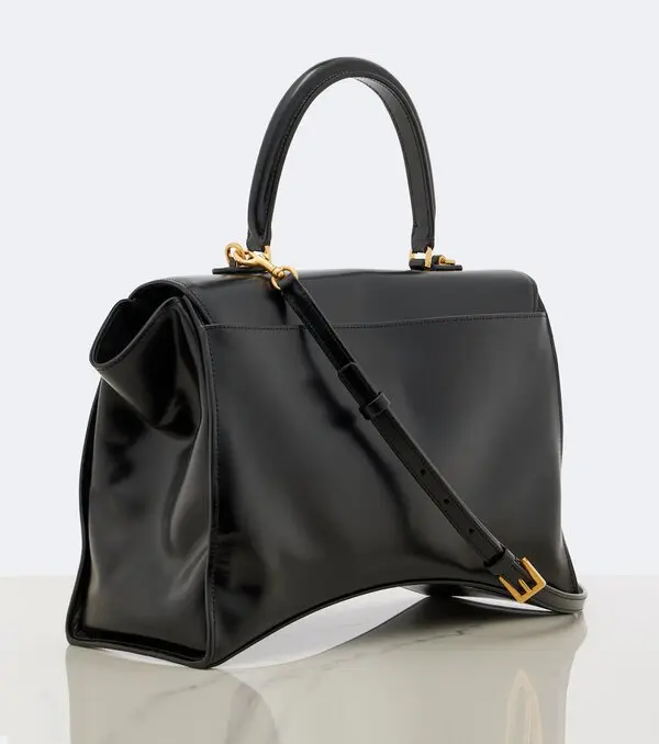 Balenciaga Hg Avenue Large Leather Top-handle Bag