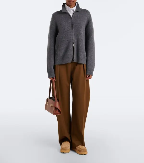 TOD'S Gommino® Suede Platform Mules - Beige