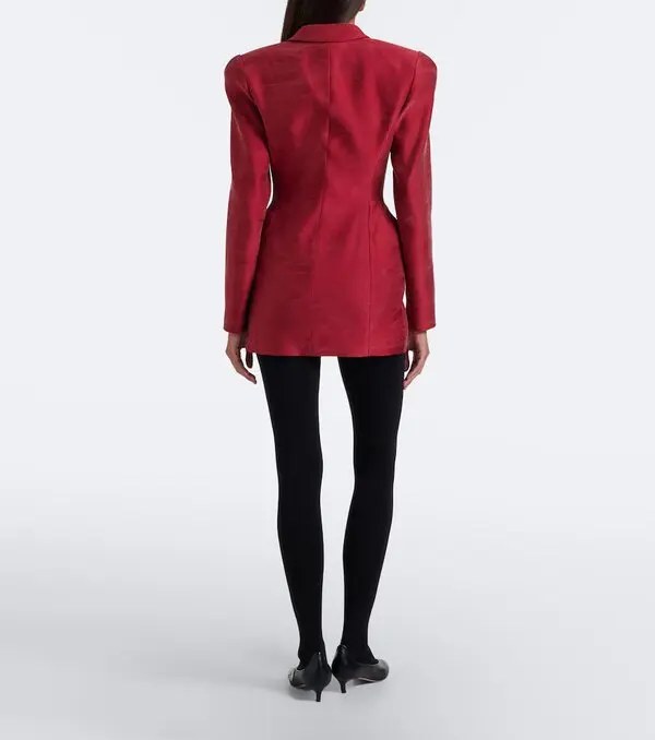 Magda Butrym Silk Blazer Dress