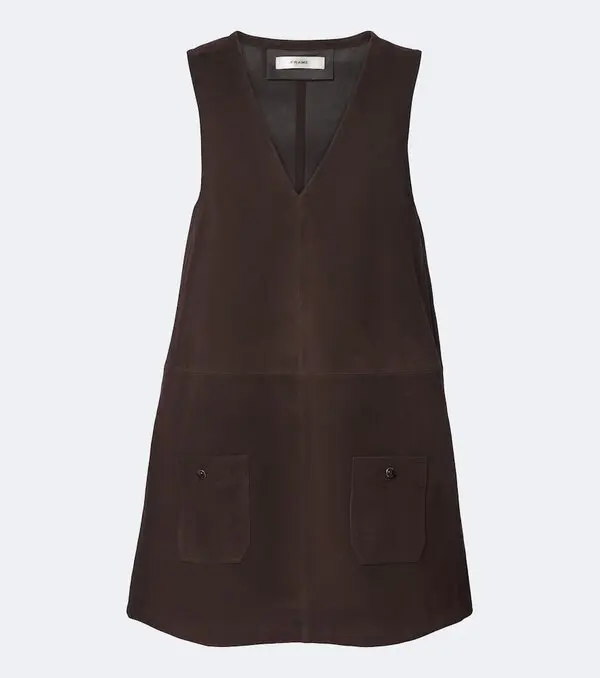 FRAME Suede Minidress