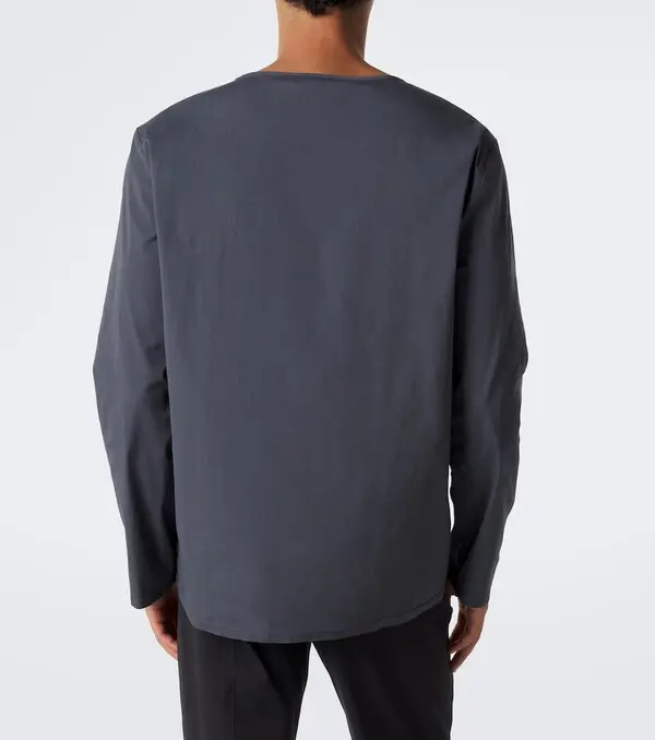 Miu Miu Cotton-blend Poplin T-shirt