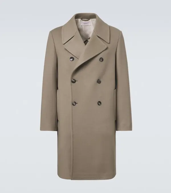 Agnona Double-breasted Cashmere Coat
