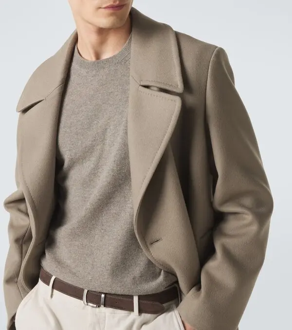 Agnona Double-breasted Cashmere Coat