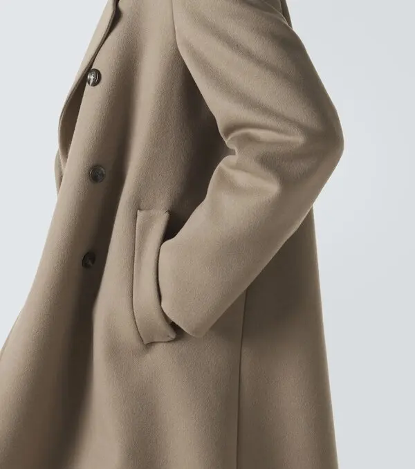 Agnona Double-breasted Cashmere Coat