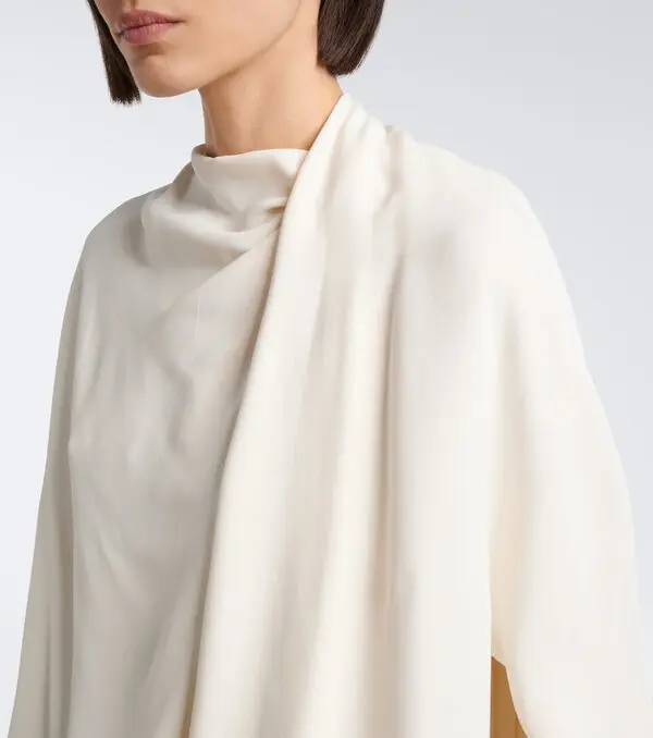 TOTEME Draped Cady Blouse