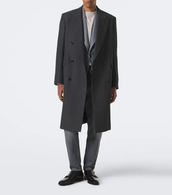 Santoni Leather Monk Strap Shoes