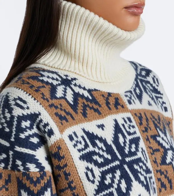 Magda Butrym Wool And Cashmere Turtleneck Sweater