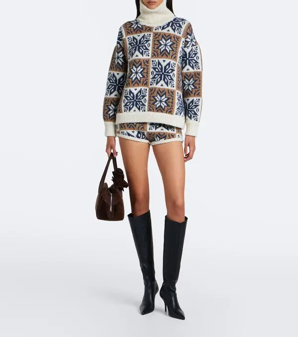 Magda Butrym Wool And Cashmere Turtleneck Sweater
