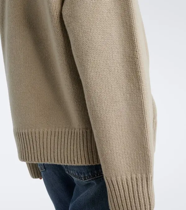 TOTEME Oversized Wool Turtleneck Sweater