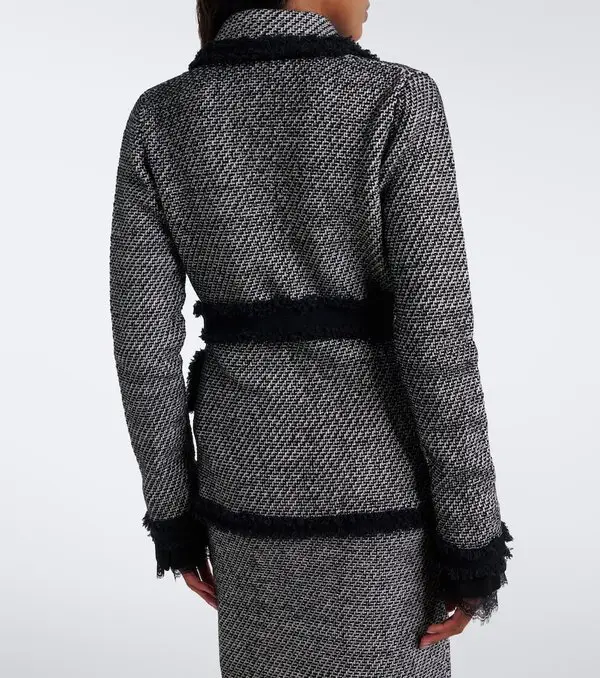 Nina Ricci Wool-blend Tweed Jacket