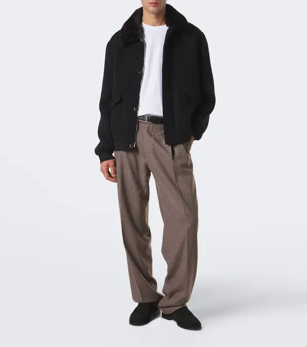 Gabriela Hearst James Cashmere Bomber Jacket