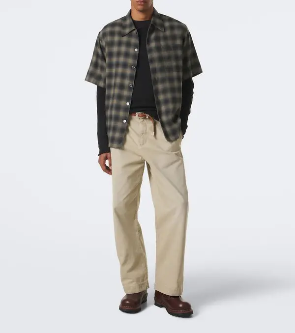 Our Legacy Still Pleated Cotton Chinos