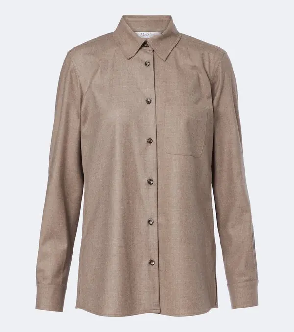 Max Mara Cashmere-blend Shirt