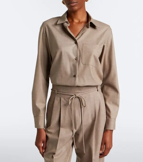 Max Mara Cashmere-blend Shirt