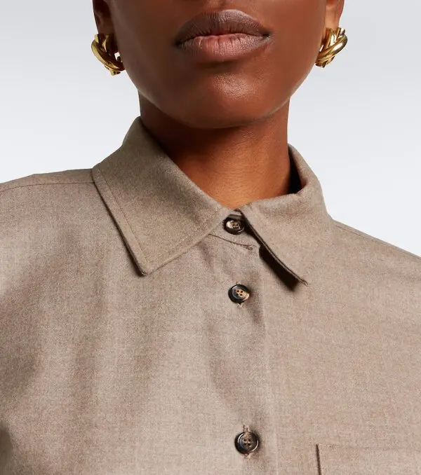 Max Mara Cashmere-blend Shirt