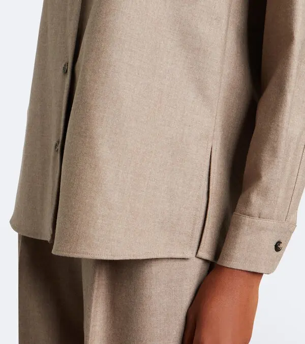 Max Mara Cashmere-blend Shirt