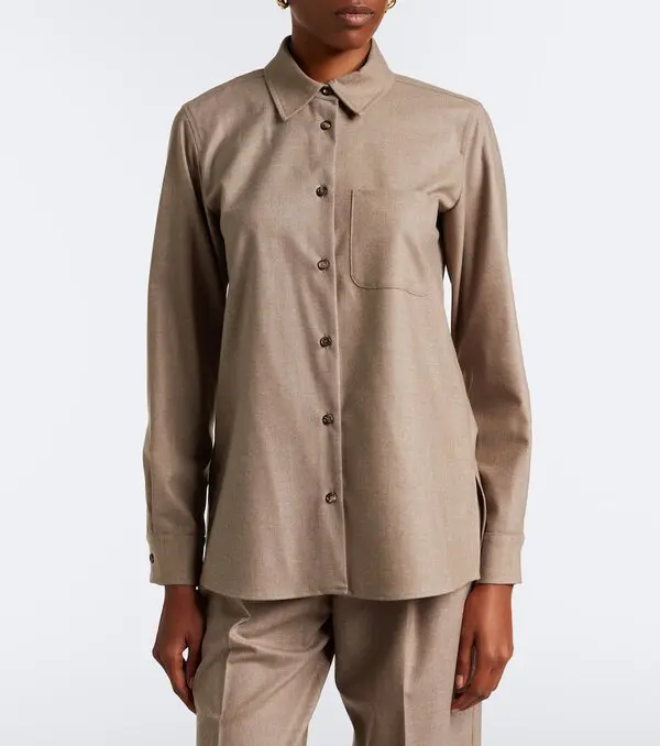 Max Mara Cashmere-blend Shirt