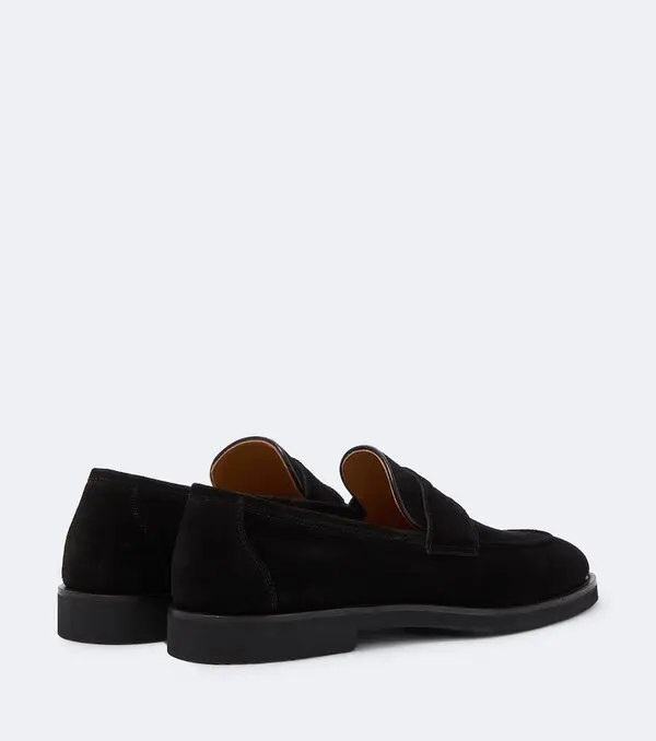 Magnanni Cervan Suede Penny Loafers