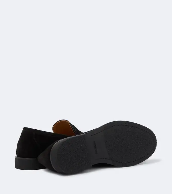 Magnanni Cervan Suede Penny Loafers