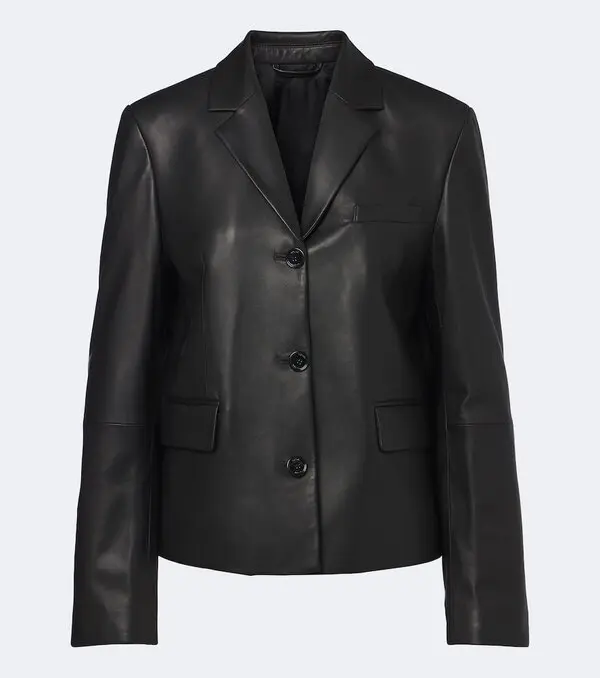 TOTEME Leather Blazer