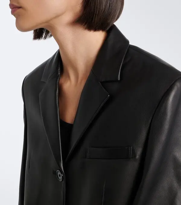 TOTEME Leather Blazer