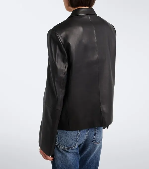 TOTEME Leather Blazer