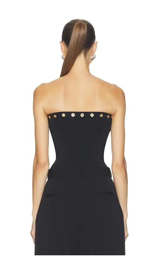 Alice + Olivia Alison Tube Top With Grommets
