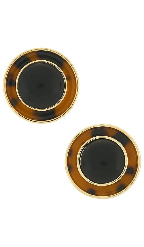 FRASIER STERLING Night Life Earrings In Black