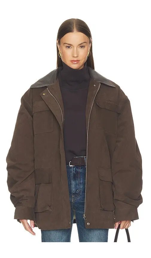 Source Unknown Baia Fleece Barn Jacket